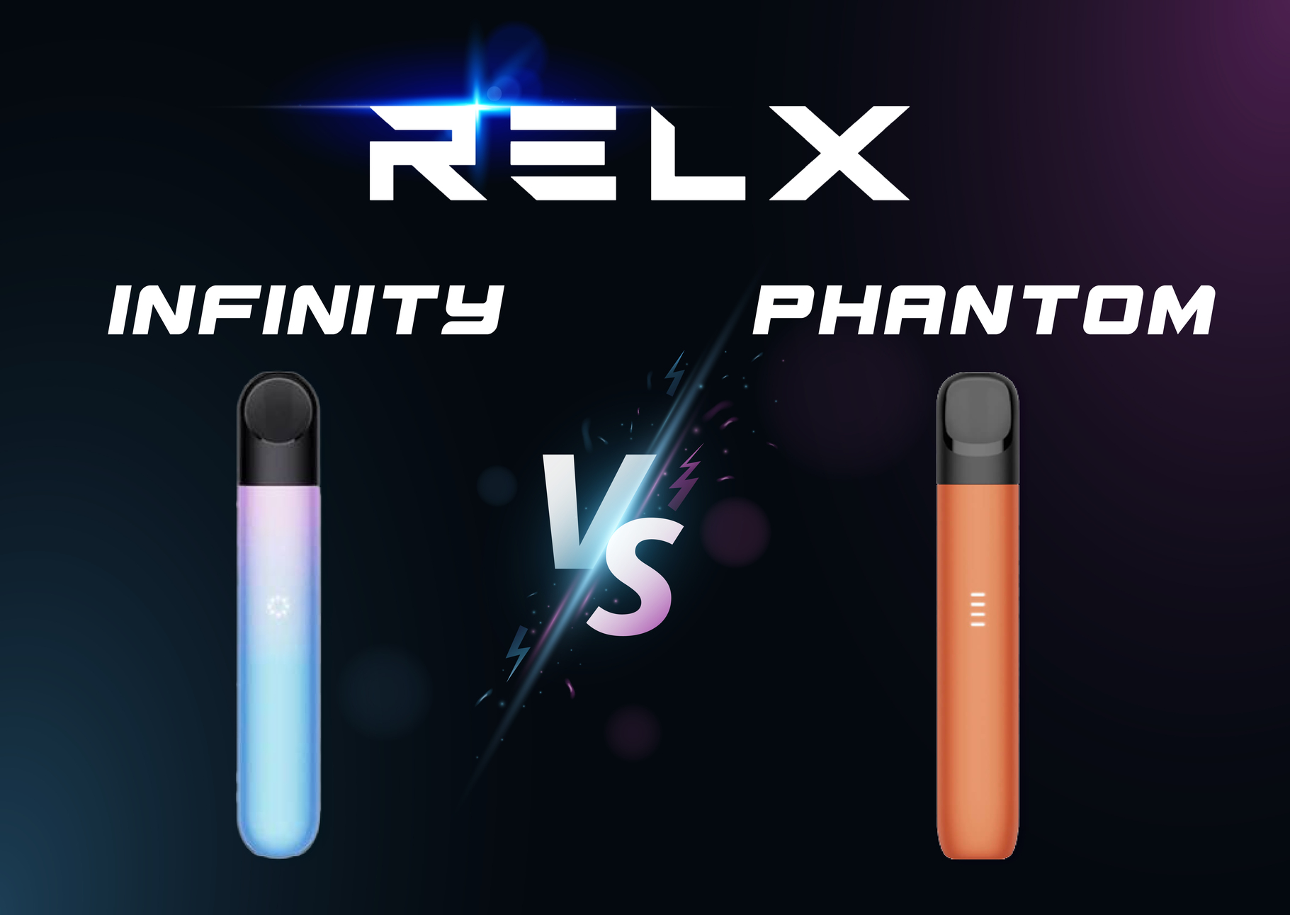 เปรียบเทียบ Relx Phantom vs Relx Infinity - EcigThailand.com