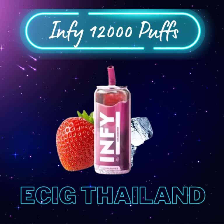 Infy 12000 Puffs พอตกระป๋อง ใช้แล้วทิ้ง อินฟี่ ราคาส่ง ยกกล่อง ยกลัง ...